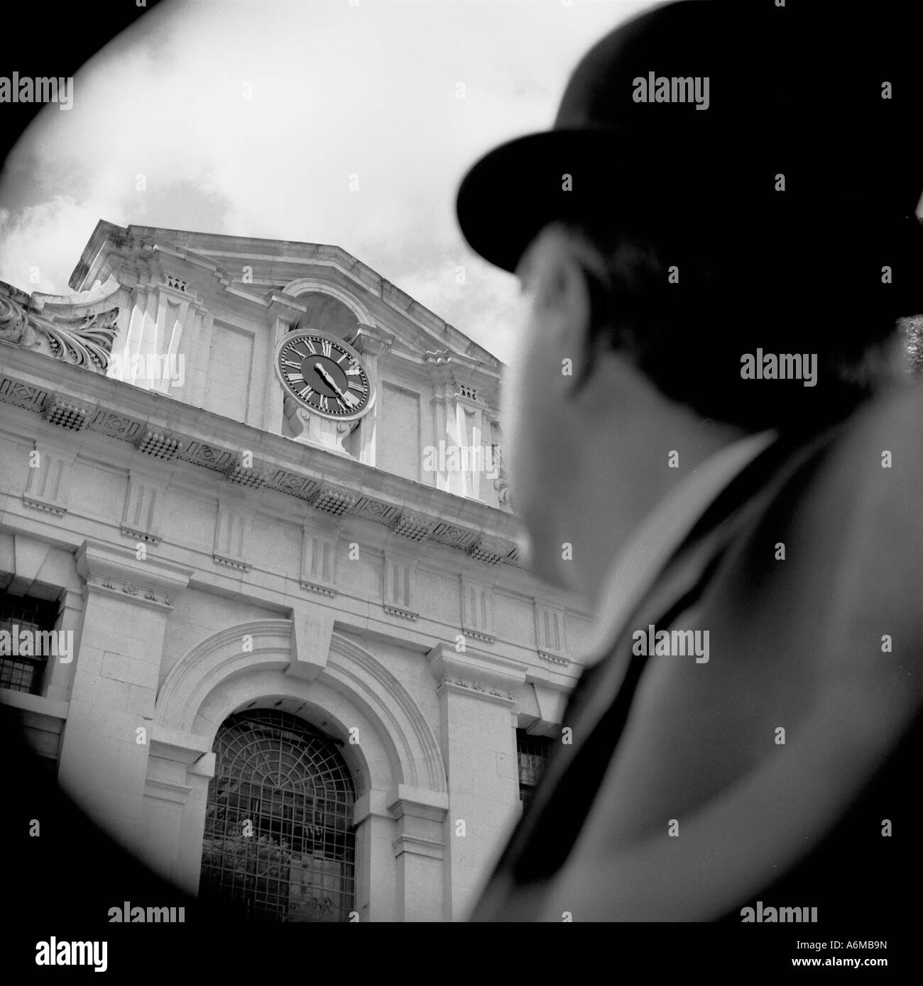 Monotone clock hi-res stock photography and images - Alamy