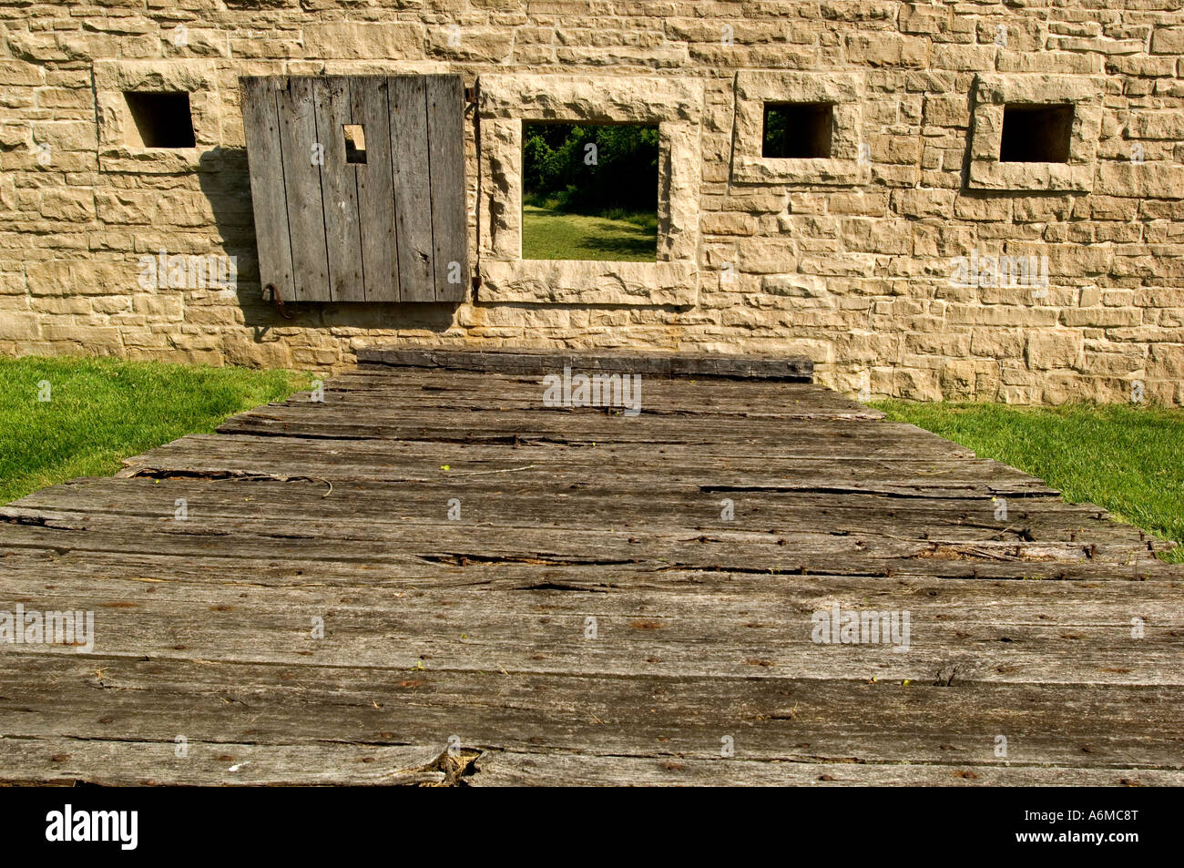 Fort de Chartres State Historic Site near Prairie du Rocher IL Stock ...