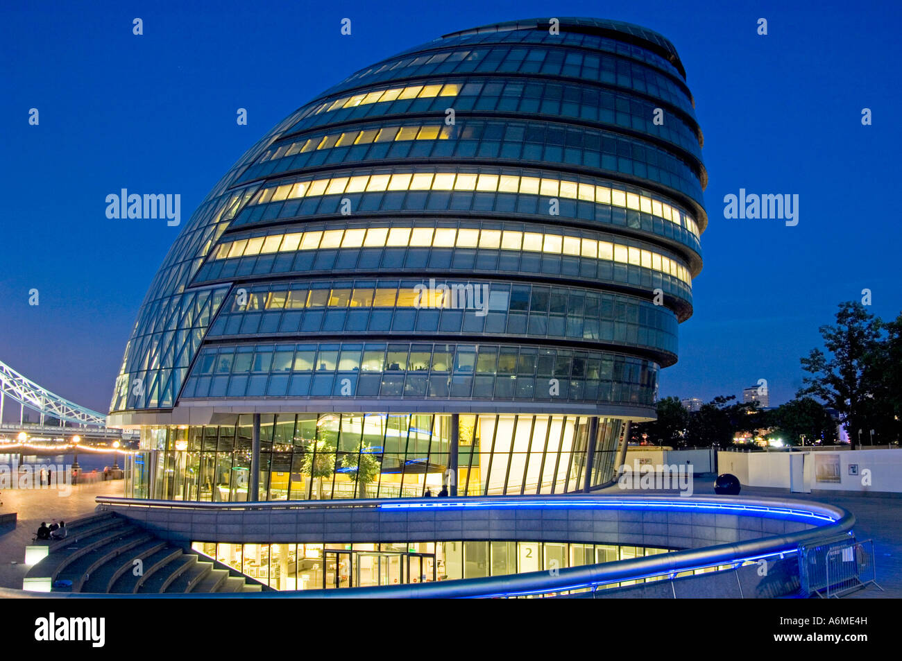 mayor of london modern building london england uk Stock Photo - Alamy
