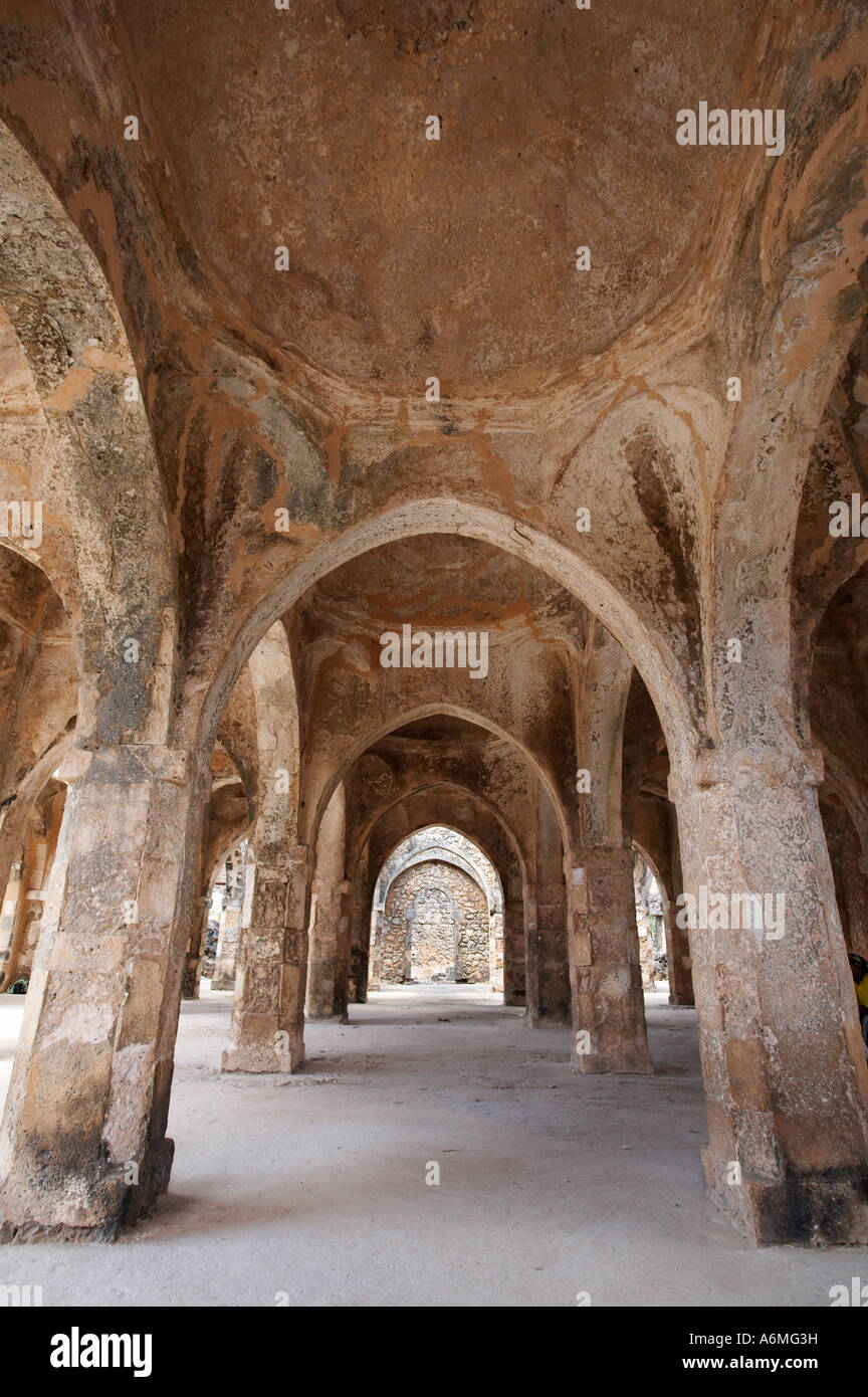 Mosque on Kilwa Kisiwani, Tanzania Stock Photo - Alamy