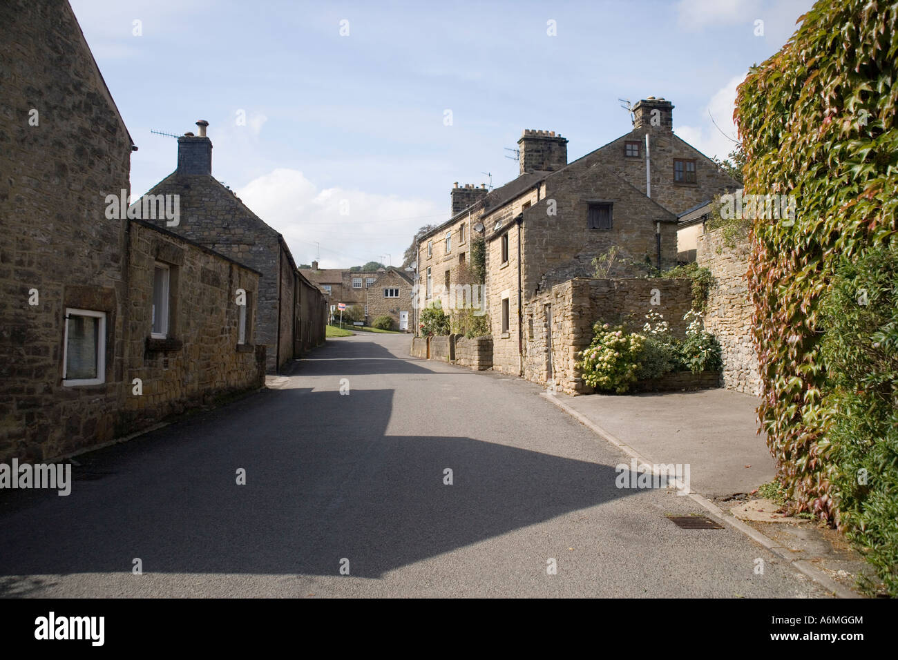 Eyam village, Derbyshire, England Stock Photo - Alamy