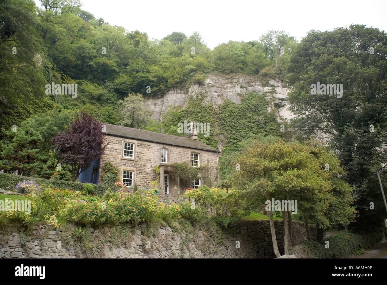 Stoney Middleton village, Derbyshire, England Stock Photo - Alamy