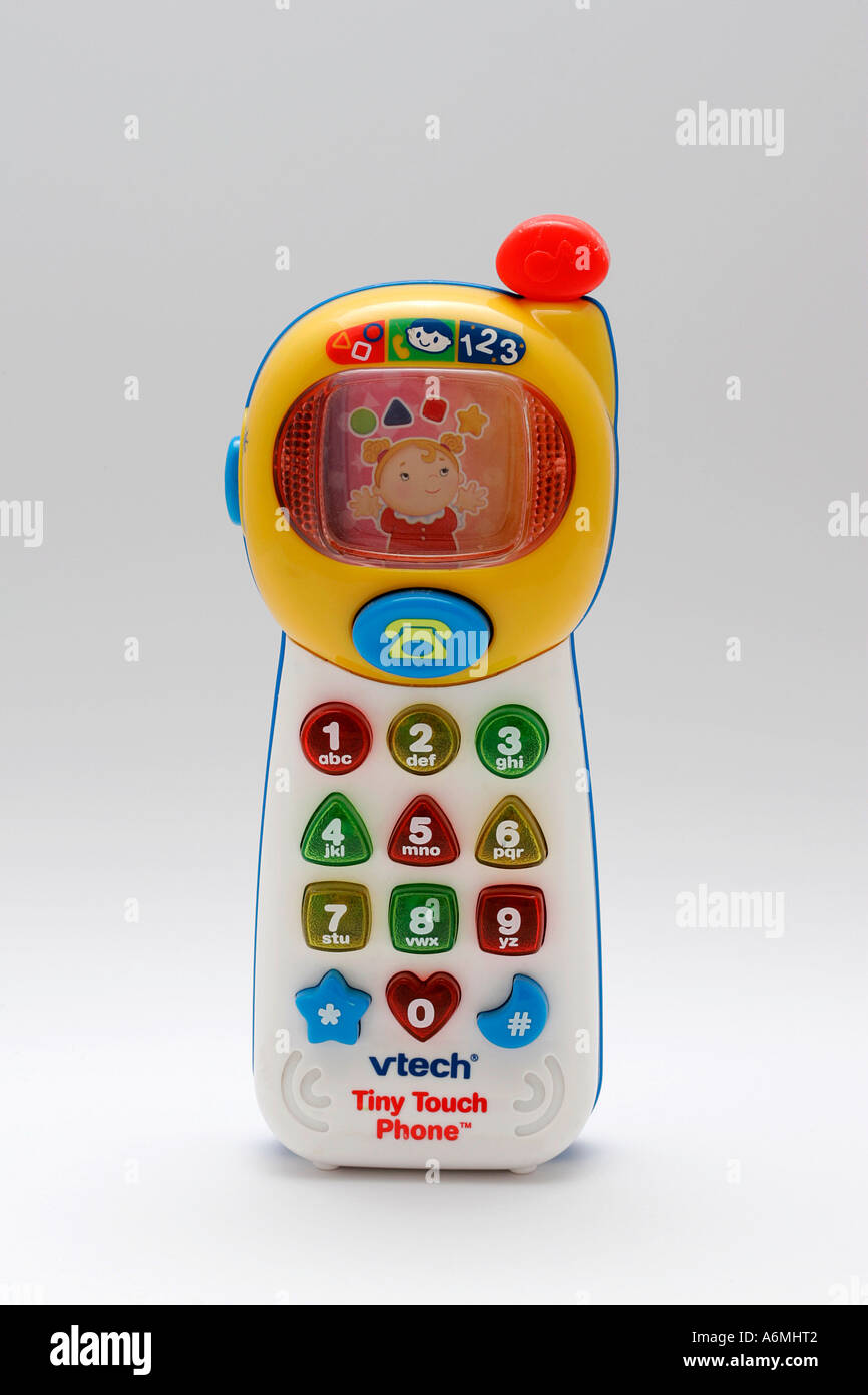 Telephone toy plastic studio shot symbol multicolored concept ...