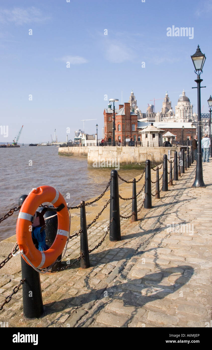 Liverpool River Mersey Promenade waterfront, UK Stock Photo - Alamy
