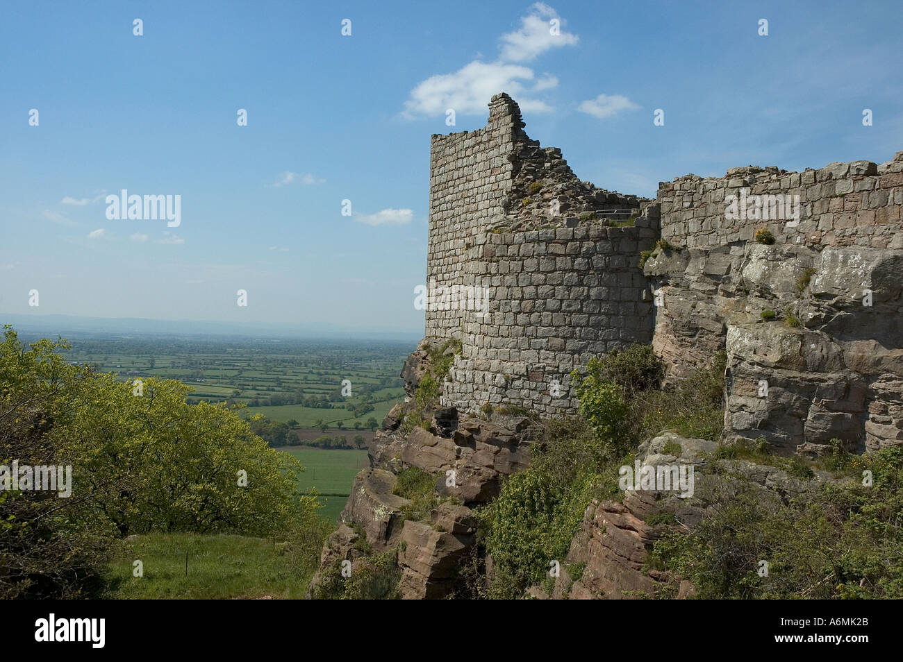 Beeston castle and ruins in Cheshire Stock Photo - Alamy