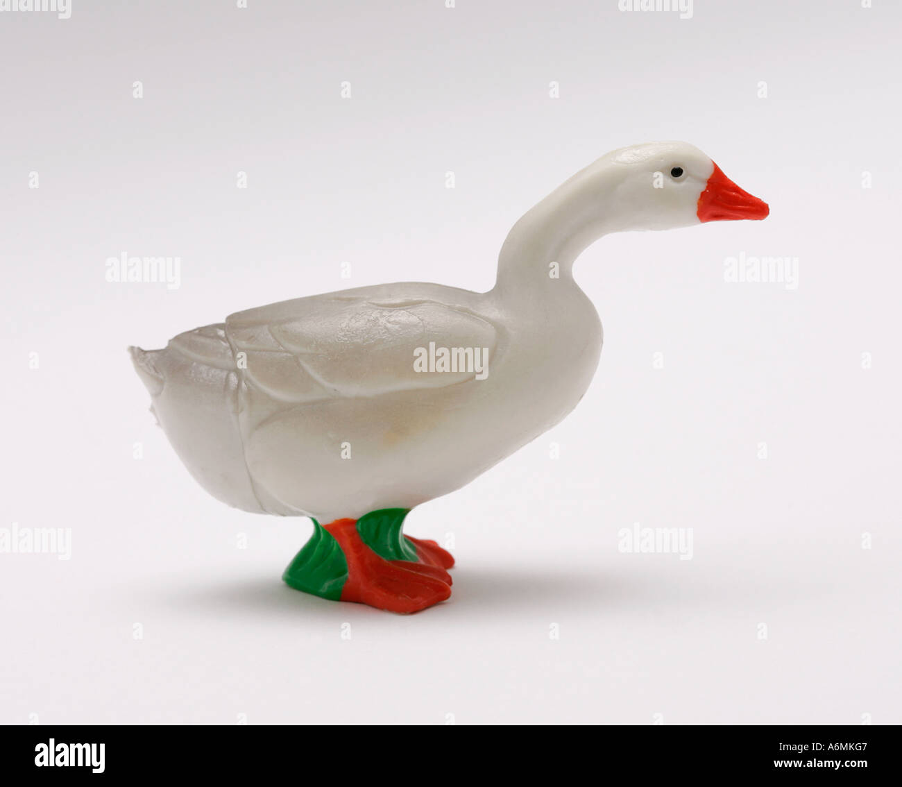 goose plastic toy goosy bird backyard child children play game farm ...