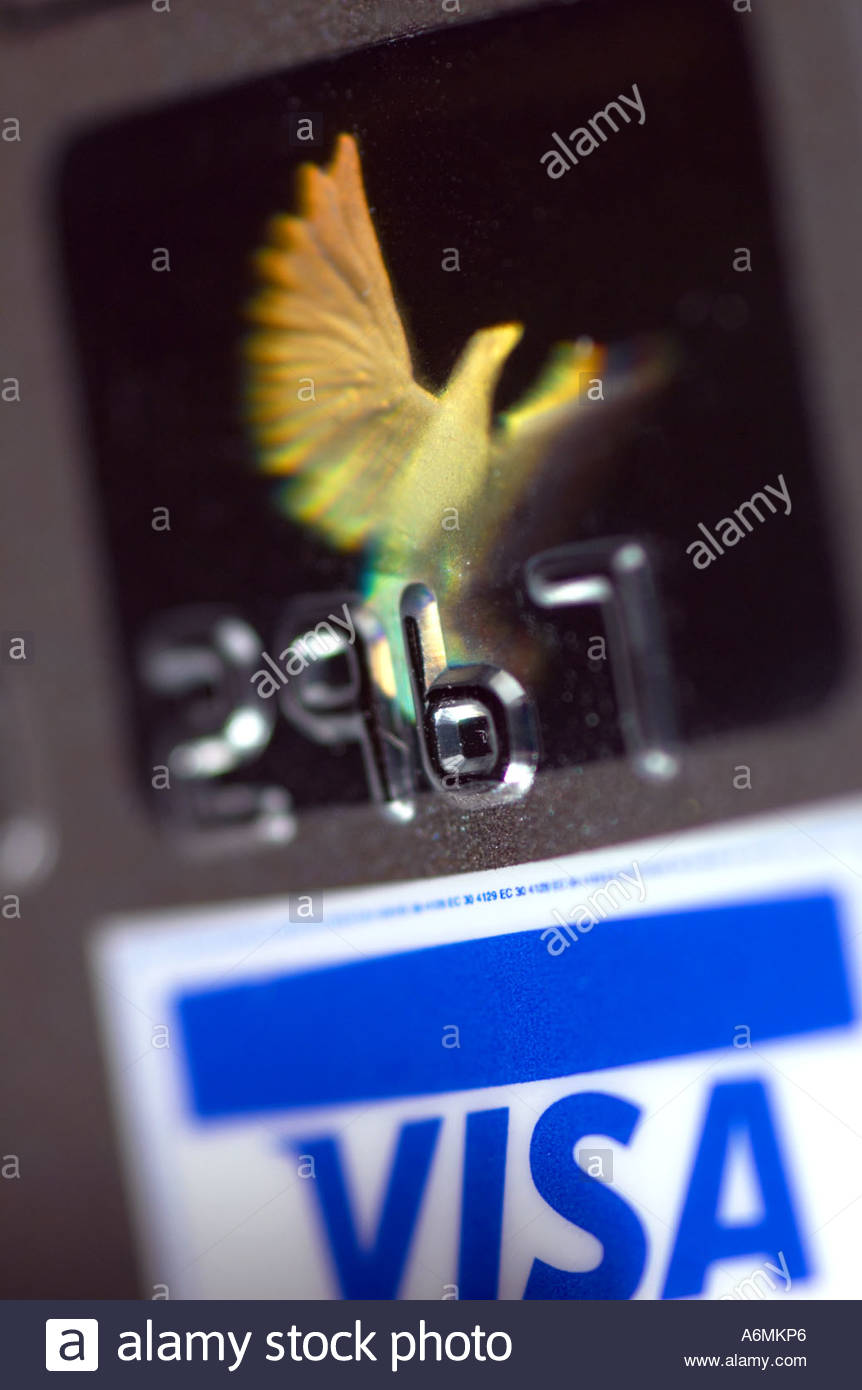 Hologram credit card hi-res stock photography and images - Alamy