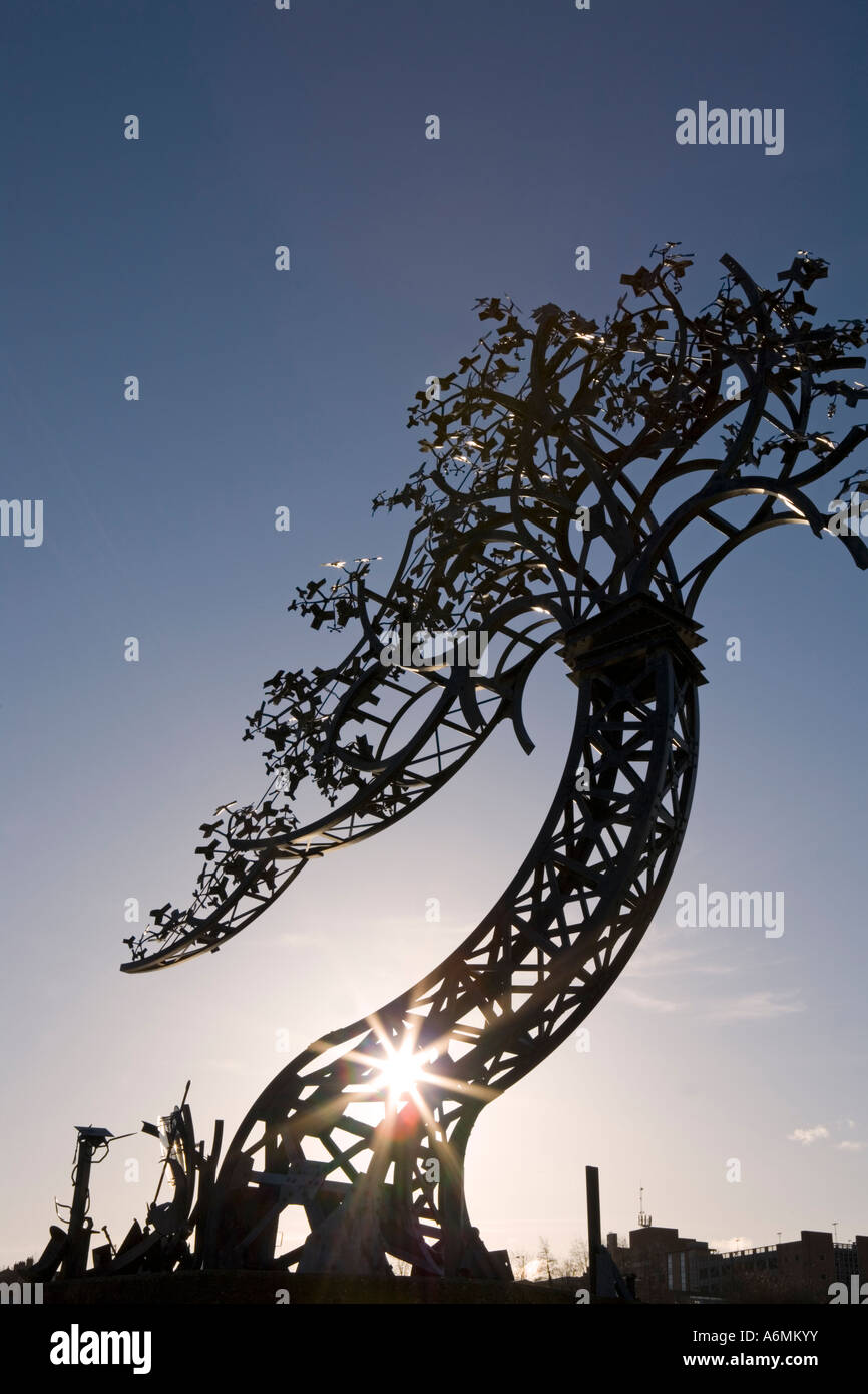 Part of “Shadows in another light” St Peter’s riverside Sunderland ...