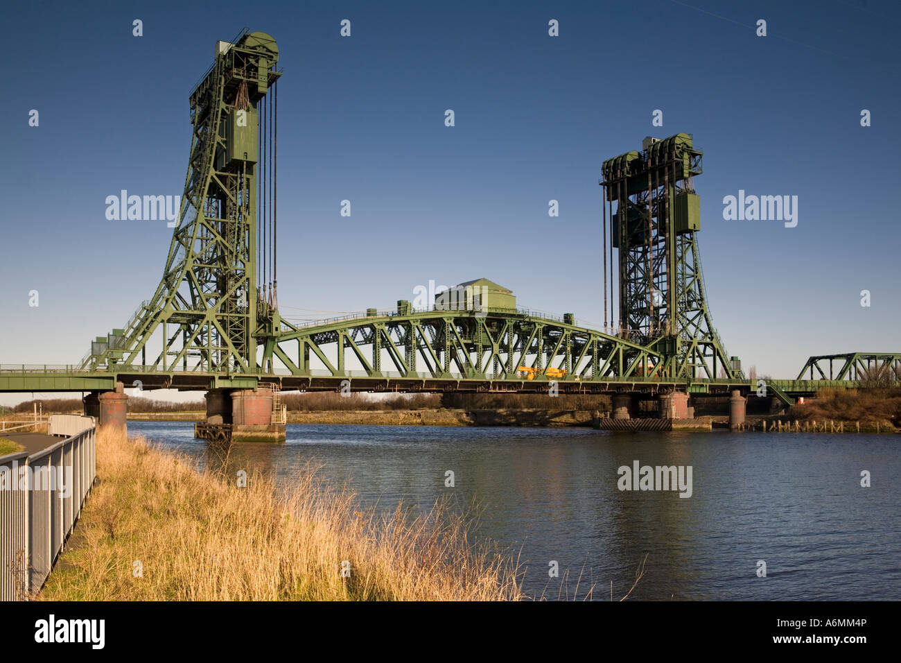 The Newport Bridge over the River Tees (1934) Middlesbrough, North ...