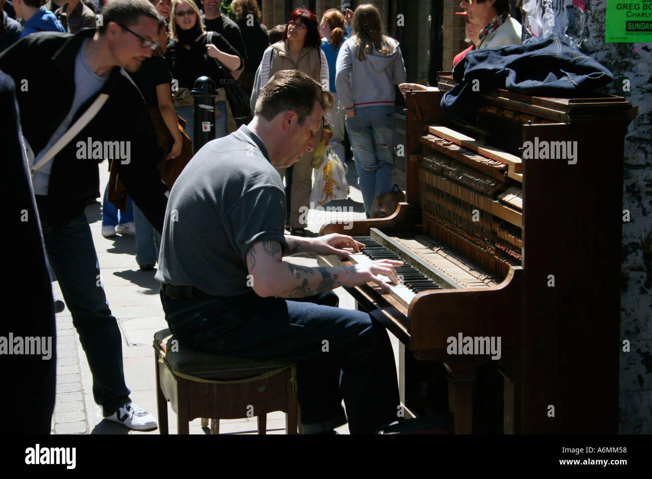 Brick lane piano hi-res stock photography and images - Alamy