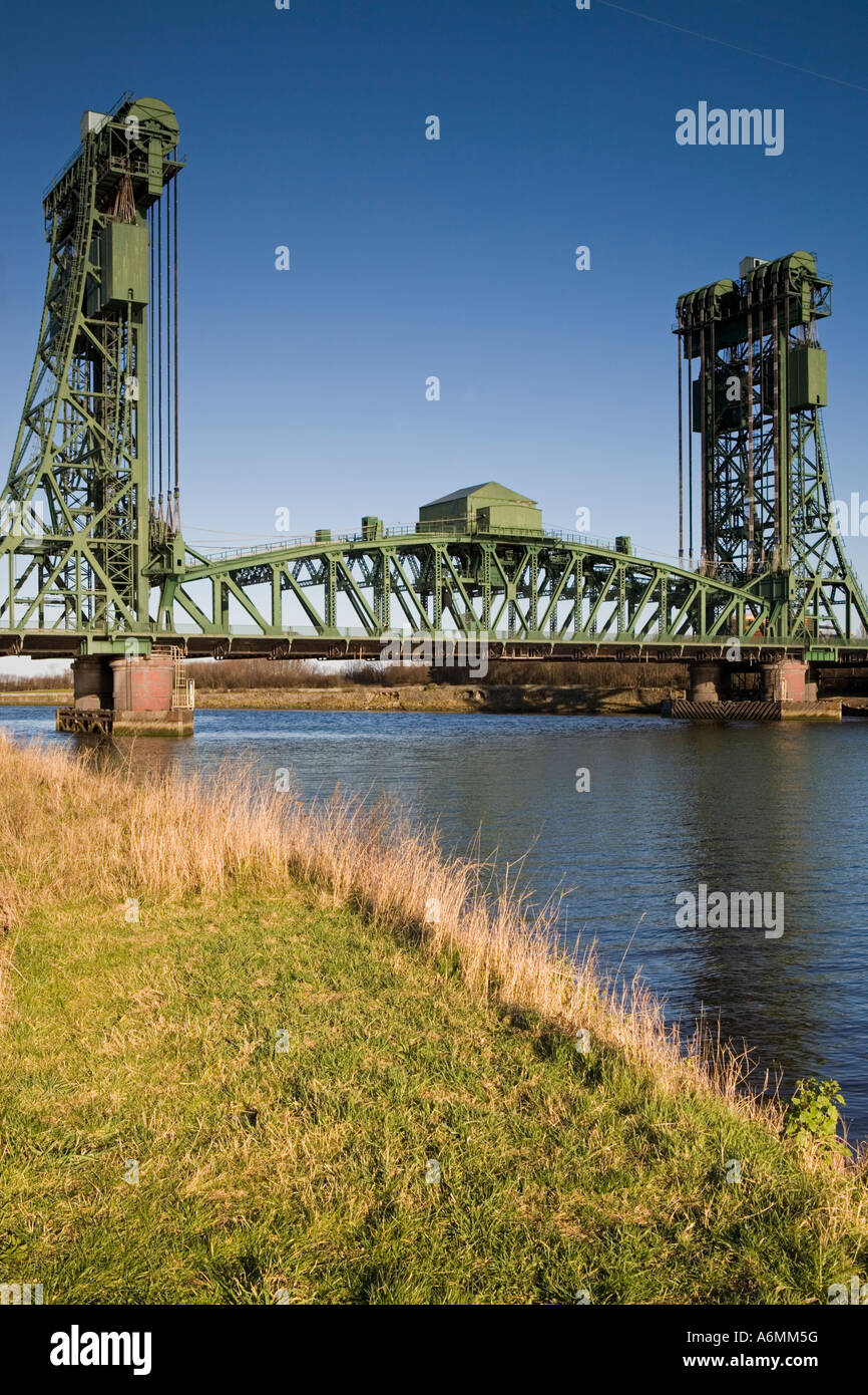 The Newport Bridge over the River Tees (1934) Middlesbrough, North ...