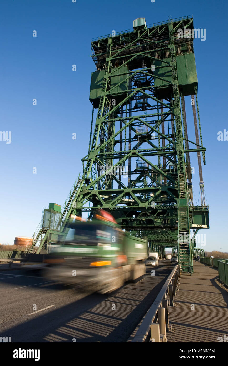 The Newport Bridge over the River Tees (1934) Middlesbrough, North ...