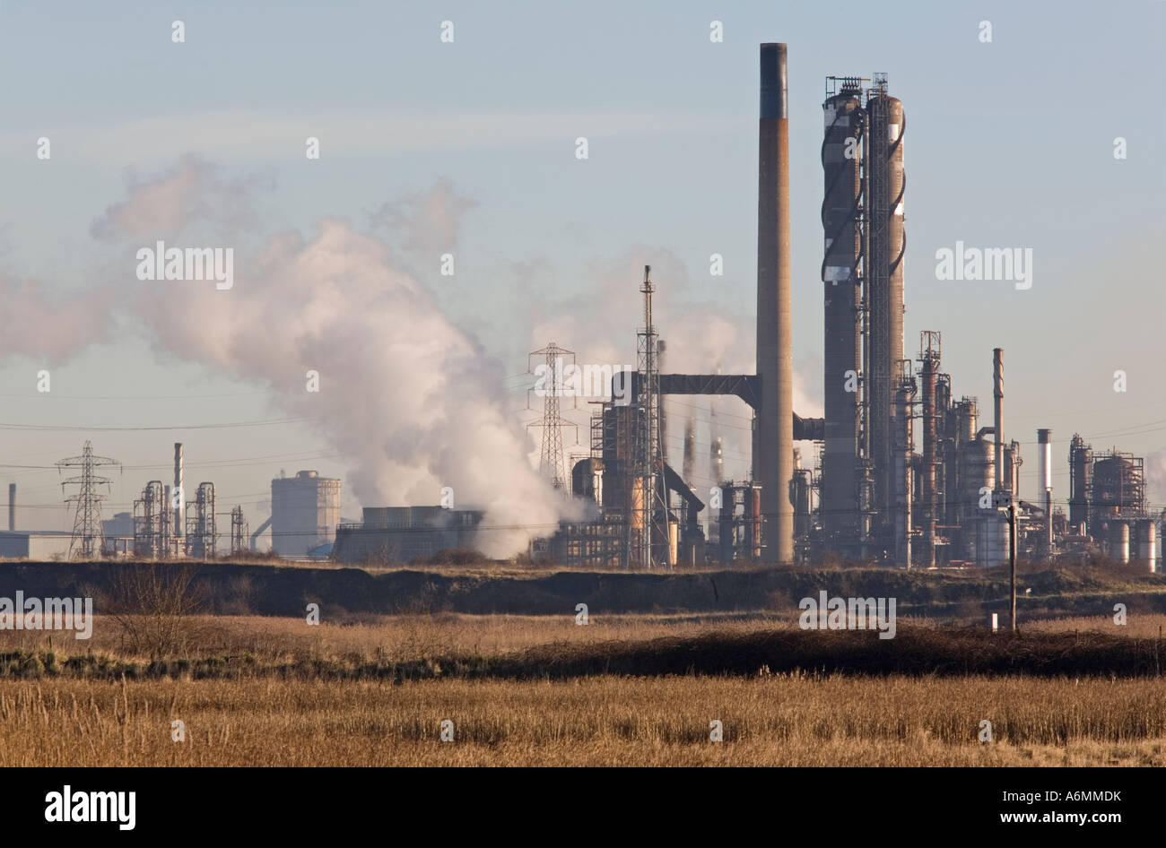 Heavy industry on Teesside North Yorkshire, England, UK Stock Photo - Alamy