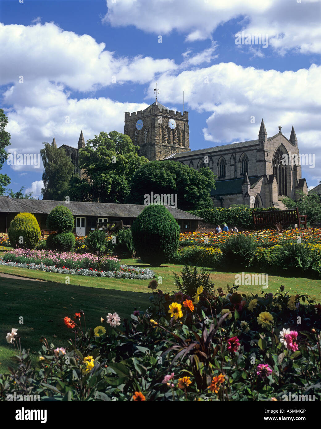 Hexham Abbey in Northumberland England Stock Photo - Alamy