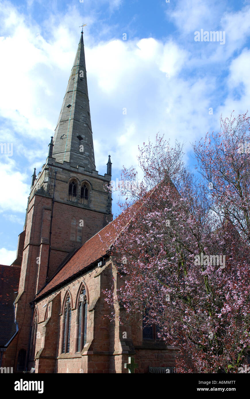 St. Alphege`s Church, Solihull, West Midlands, England, UK Stock Photo ...
