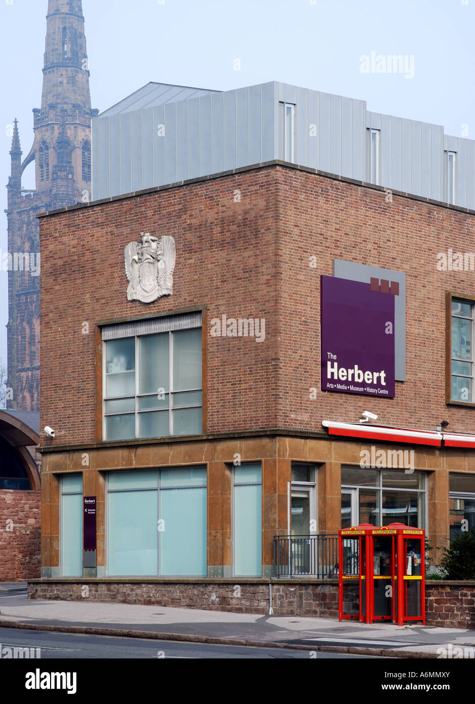 The Herbert art gallery and museum, Coventry, West Midlands, England ...