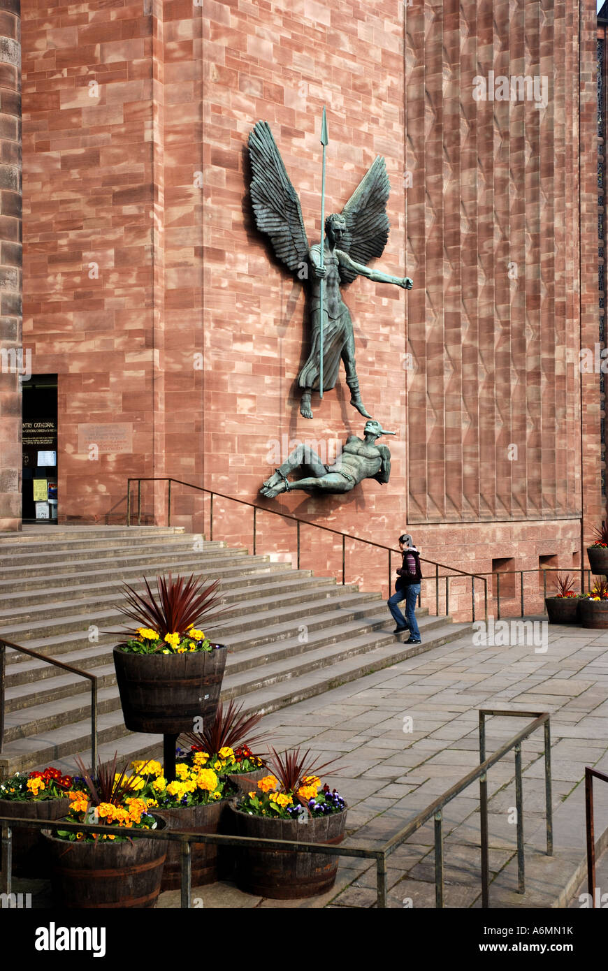 Coventry cathedral st michael devil hi-res stock photography and images ...