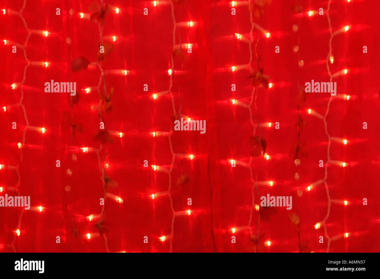 lights on red backdrop Stock Photo - Alamy