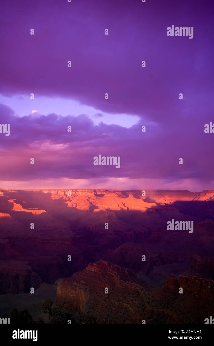 grand canyon at sunset Stock Photo - Alamy