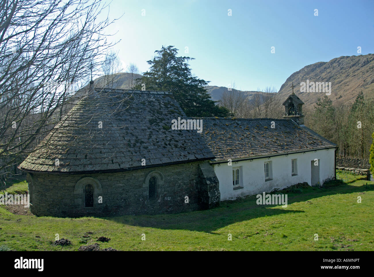 Wythburn Chapel. Lake District National Park, Cumbria, England, U.K ...