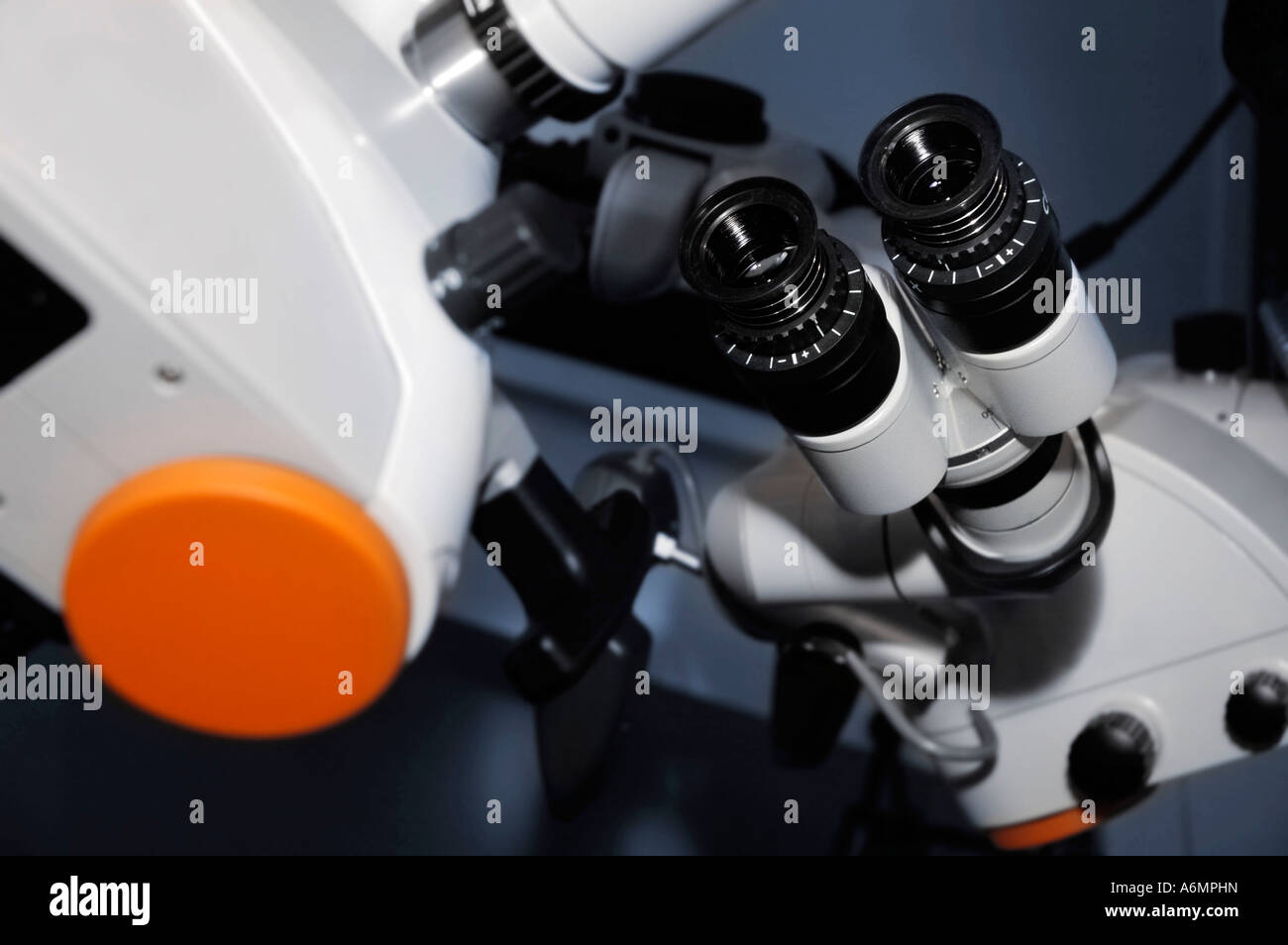 Medical electronic microscope Stock Photo - Alamy