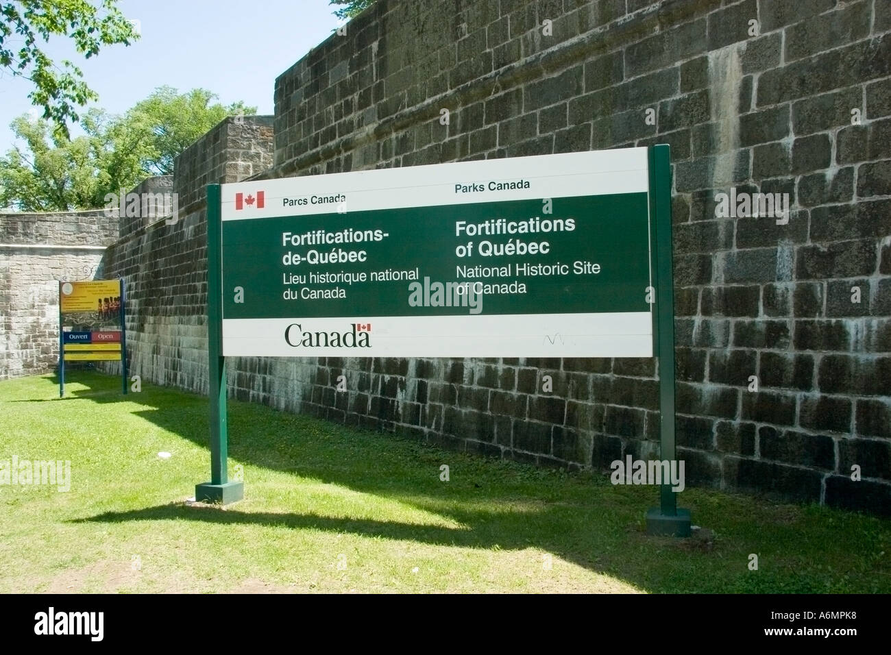Fortifications of Quebec, national historic site Stock Photo - Alamy