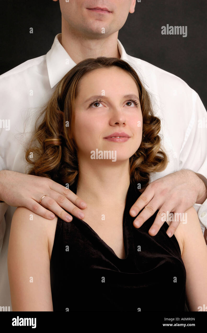 Romantic young happy woman Stock Photo - Alamy Romantic young happy woman Stock Photo - Alamy