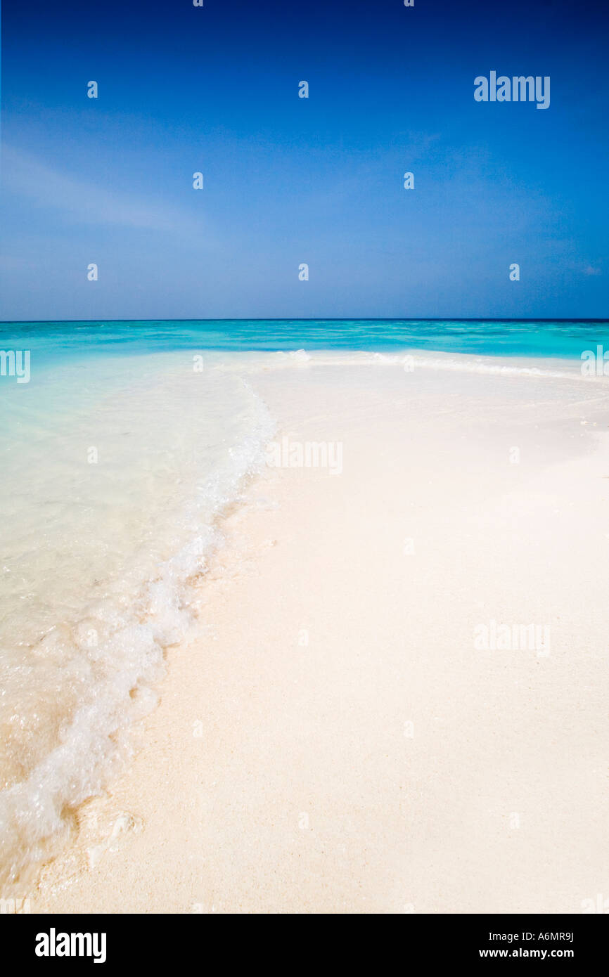 Sandbank The Maldives Stock Photo - Alamy