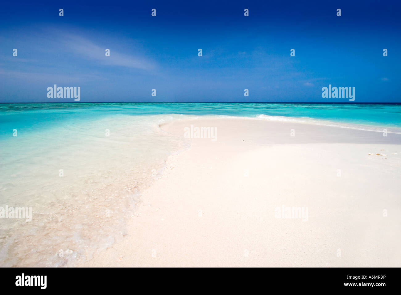 Sandbank The Maldives Stock Photo - Alamy