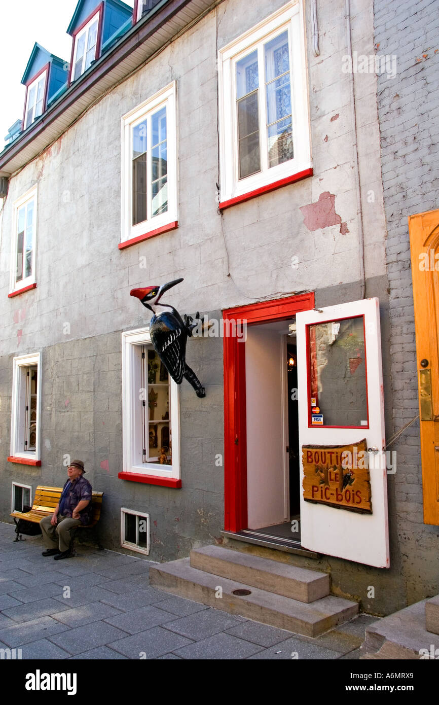 Lower Town, Quebec City, Canada Stock Photo - Alamy