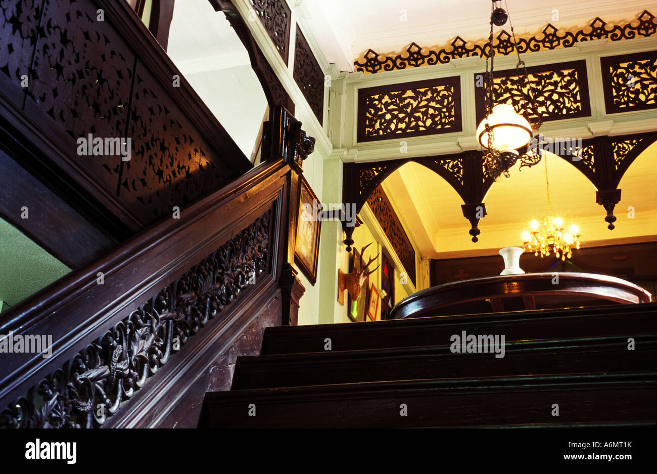 staircase, tecson house, san miguel, luzon philippines Stock Photo - Alamy