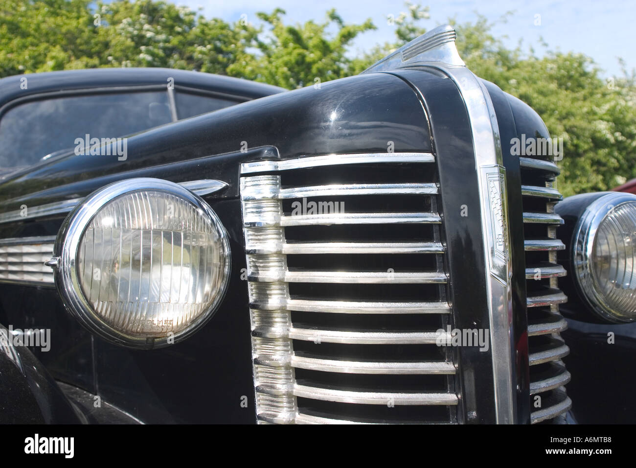 front of classic buick motor car Stock Photo - Alamy