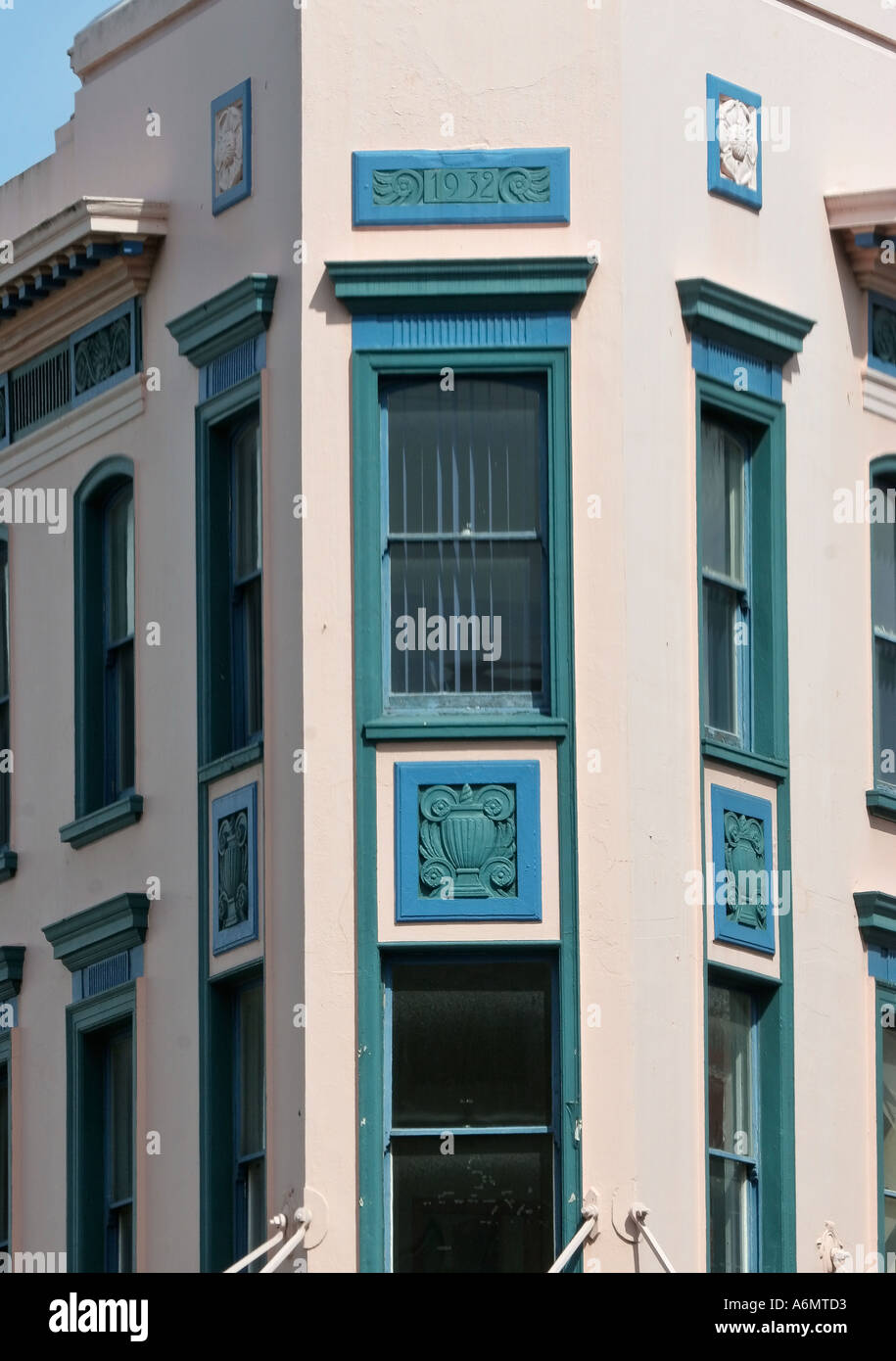 Unique building in Dunedin on South Island in scenic New Zealand Stock ...