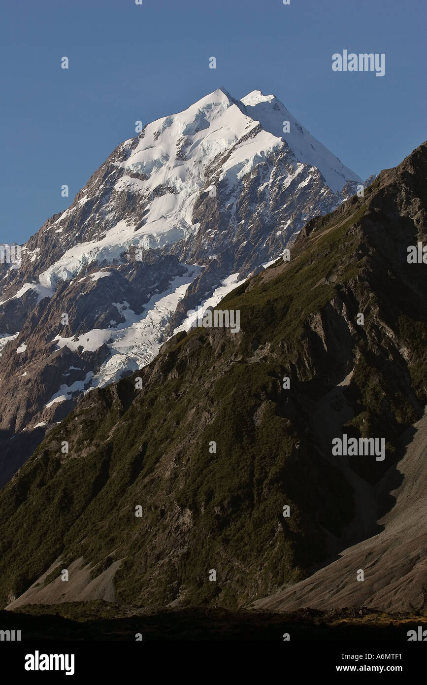 Mount Cook Range in Southern Alps in scenic New Zealand Stock Photo - Alamy