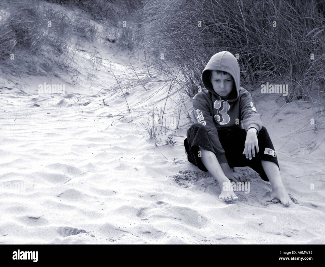 Moody angry teenager boy hi-res stock photography and images - Alamy