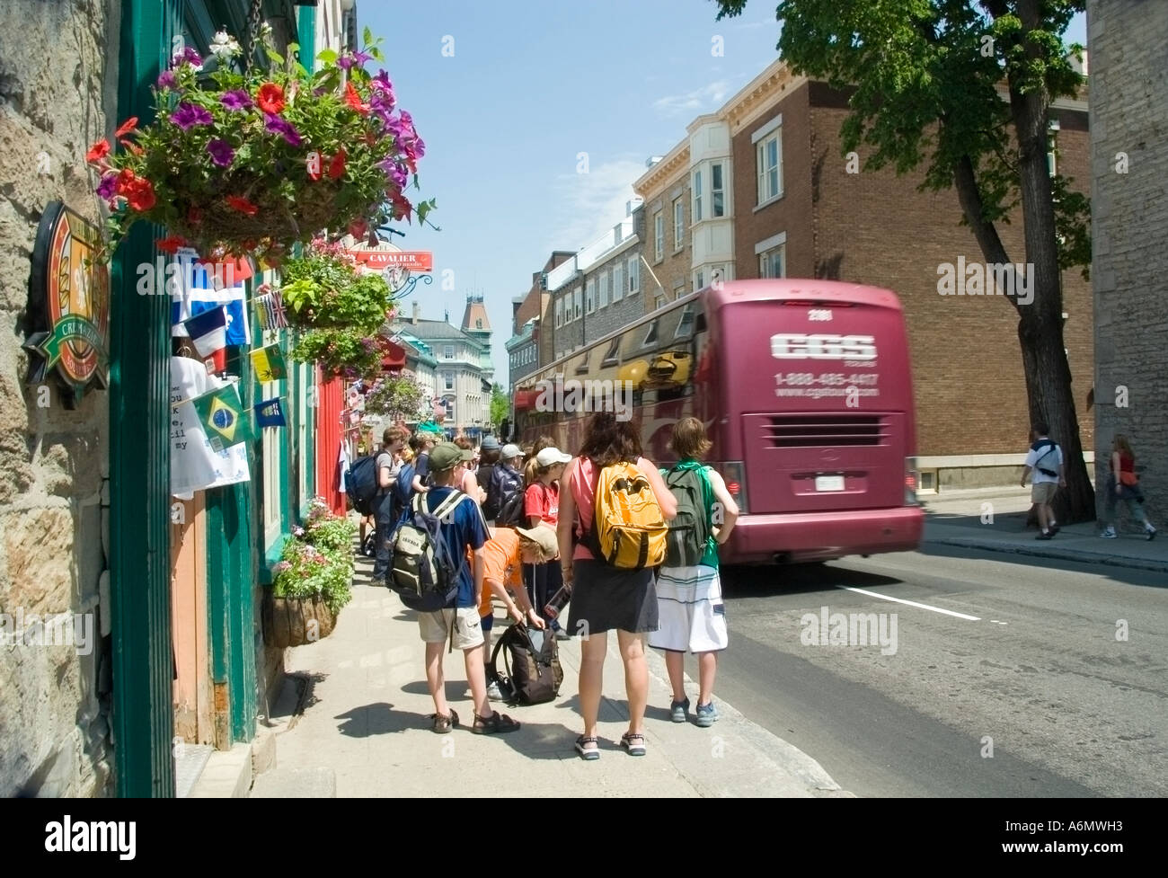 Quebec school children hi-res stock photography and images - Alamy