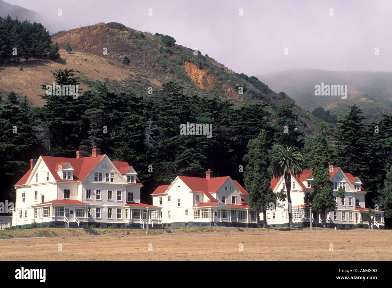 Victorian era Officer houses at Fort Baker Military Reservation Golden ...