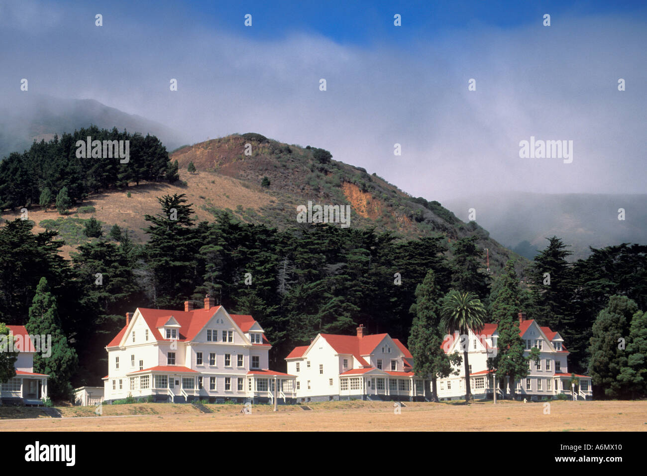Victorian era Officer houses at Fort Baker Military Reservation Golden ...