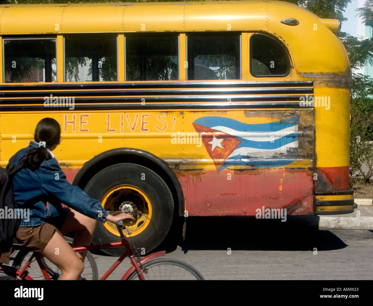 Cuban national with bicycle hi-res stock photography and images - Alamy