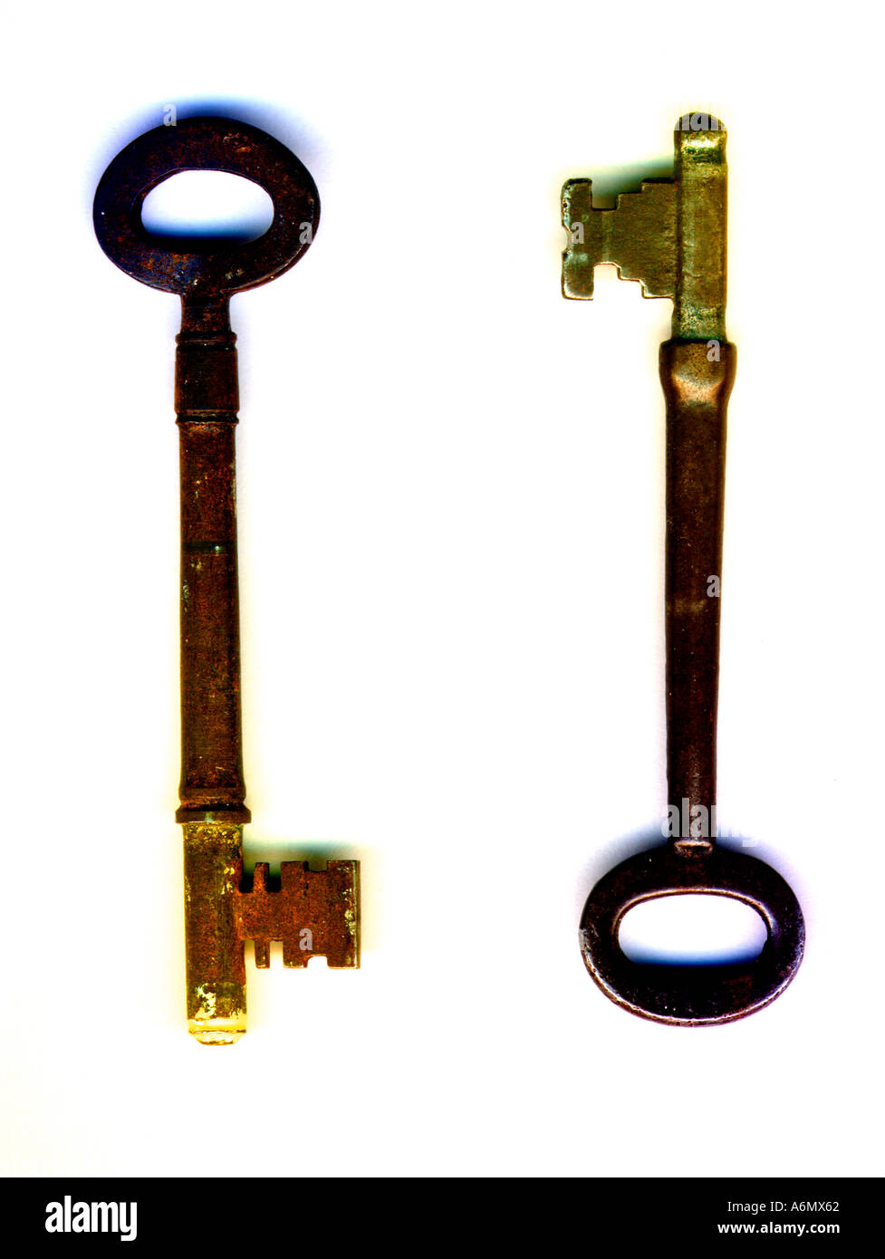 Old Brass Jail Key
