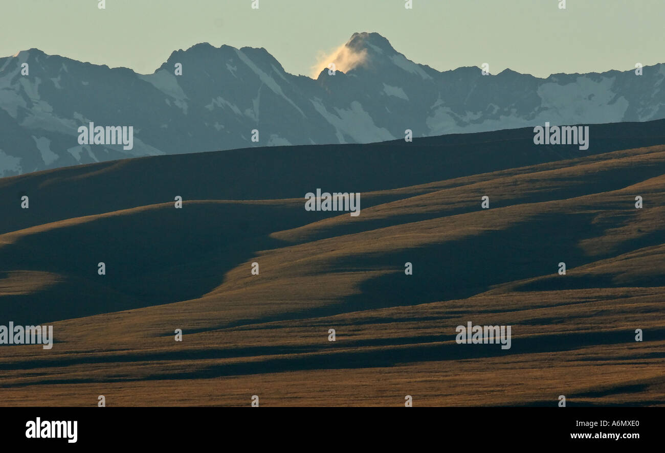 Mount Cook Range in Southern Alp in scenic New Zealand Stock Photo - Alamy