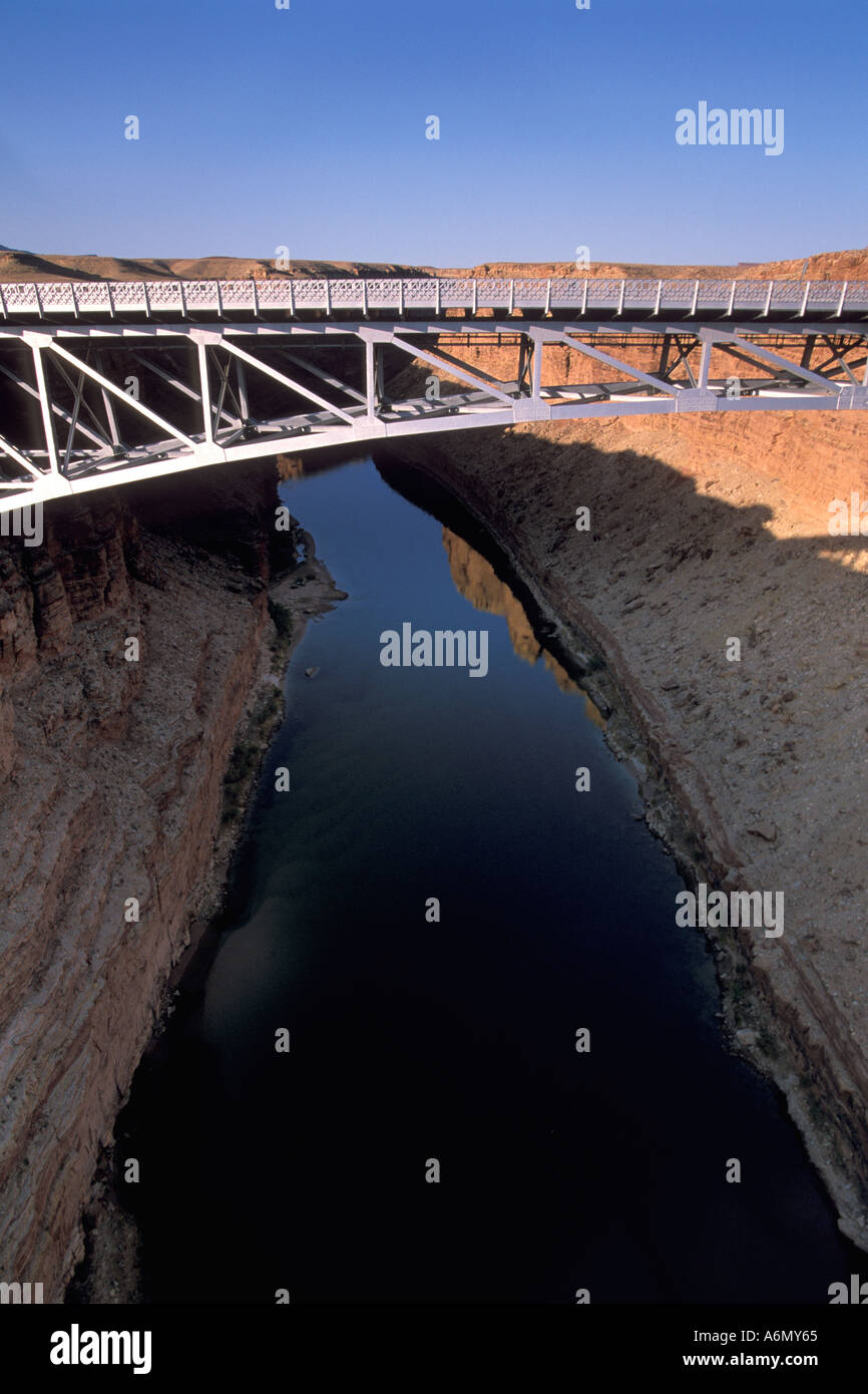Colorado River Canyon at sunrise Marble Canyon from Navajo Bridge Grand ...