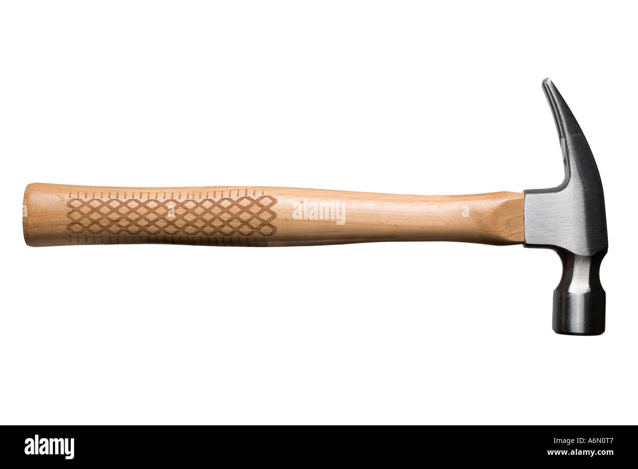 Hammer isolated on white Stock Photo - Alamy