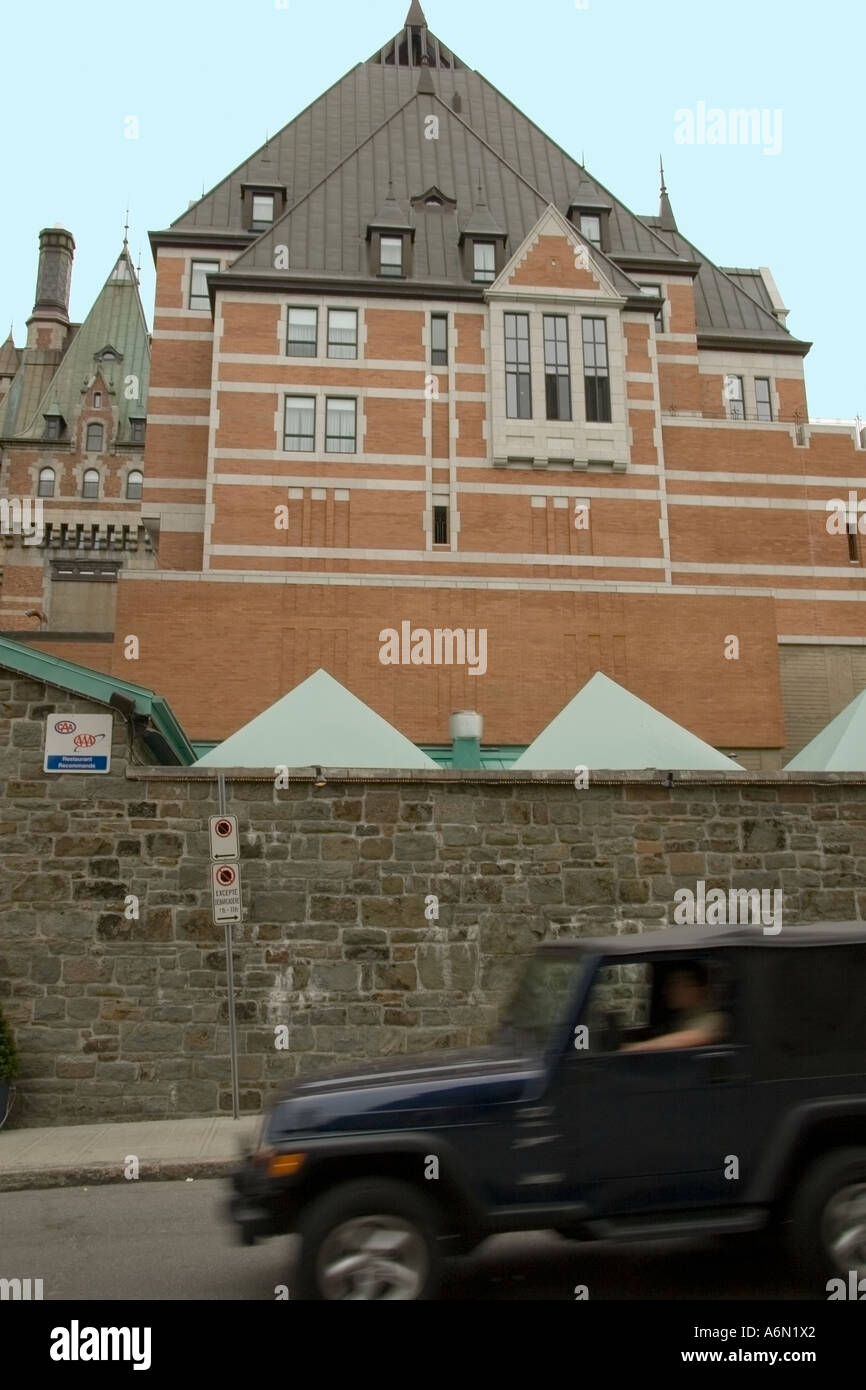 Street scene in Quebec City, Quebec, Canada Stock Photo - Alamy