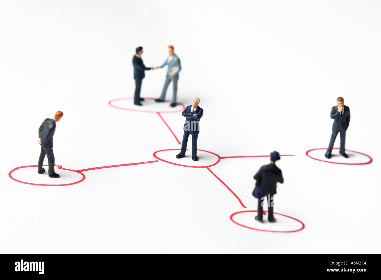 Networking concept businessmen handshake hi-res stock photography and ...