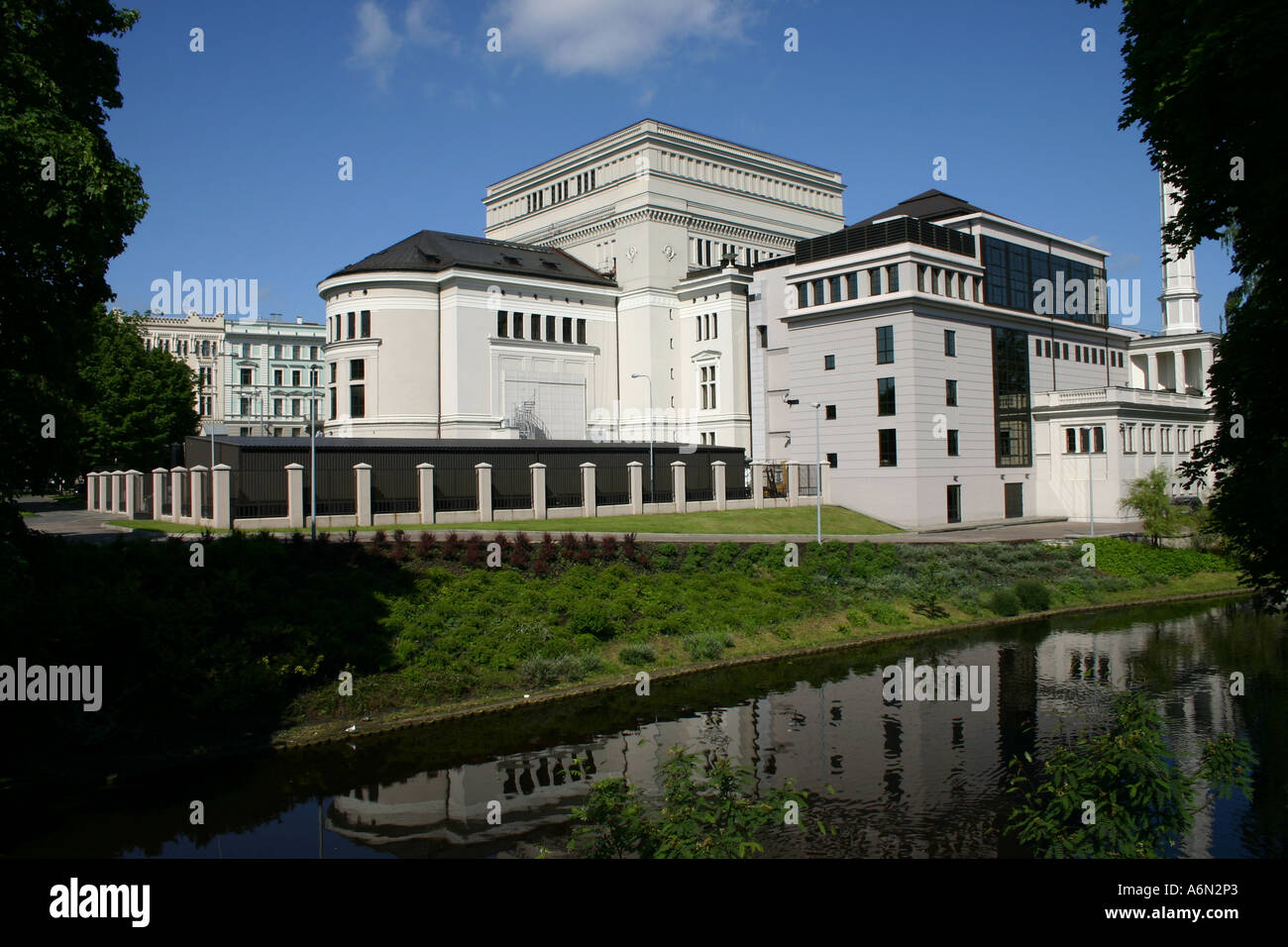 Riga Opera House in Latvia Stock Photo - Alamy