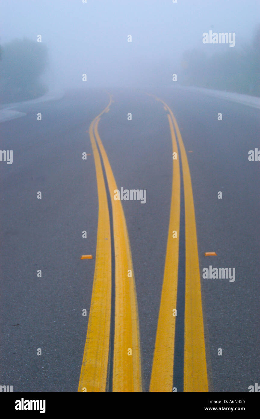 split street lines Stock Photo - Alamy