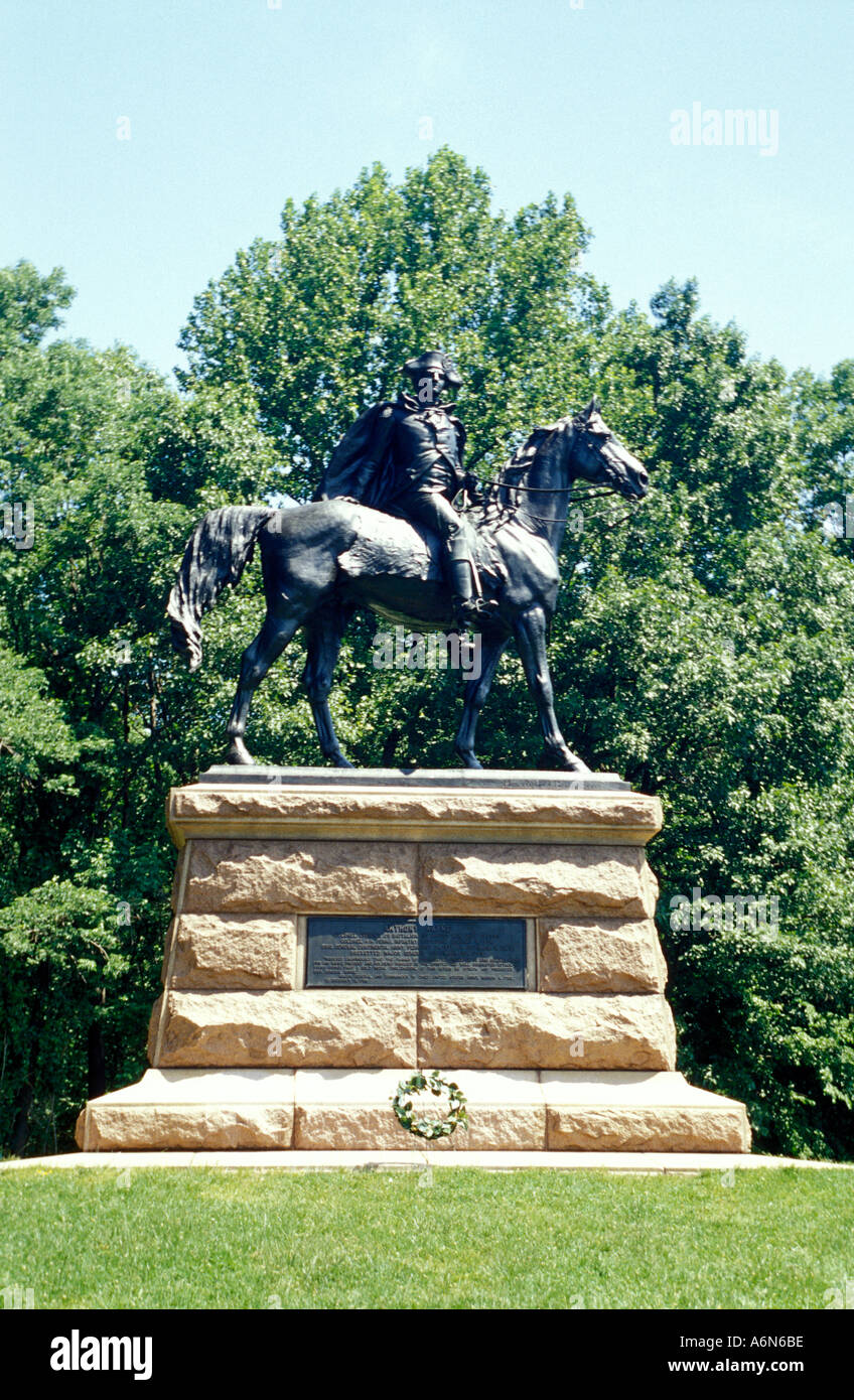 Brigadier General Anthony Wayne Statue, Valley Forge National Historic ...