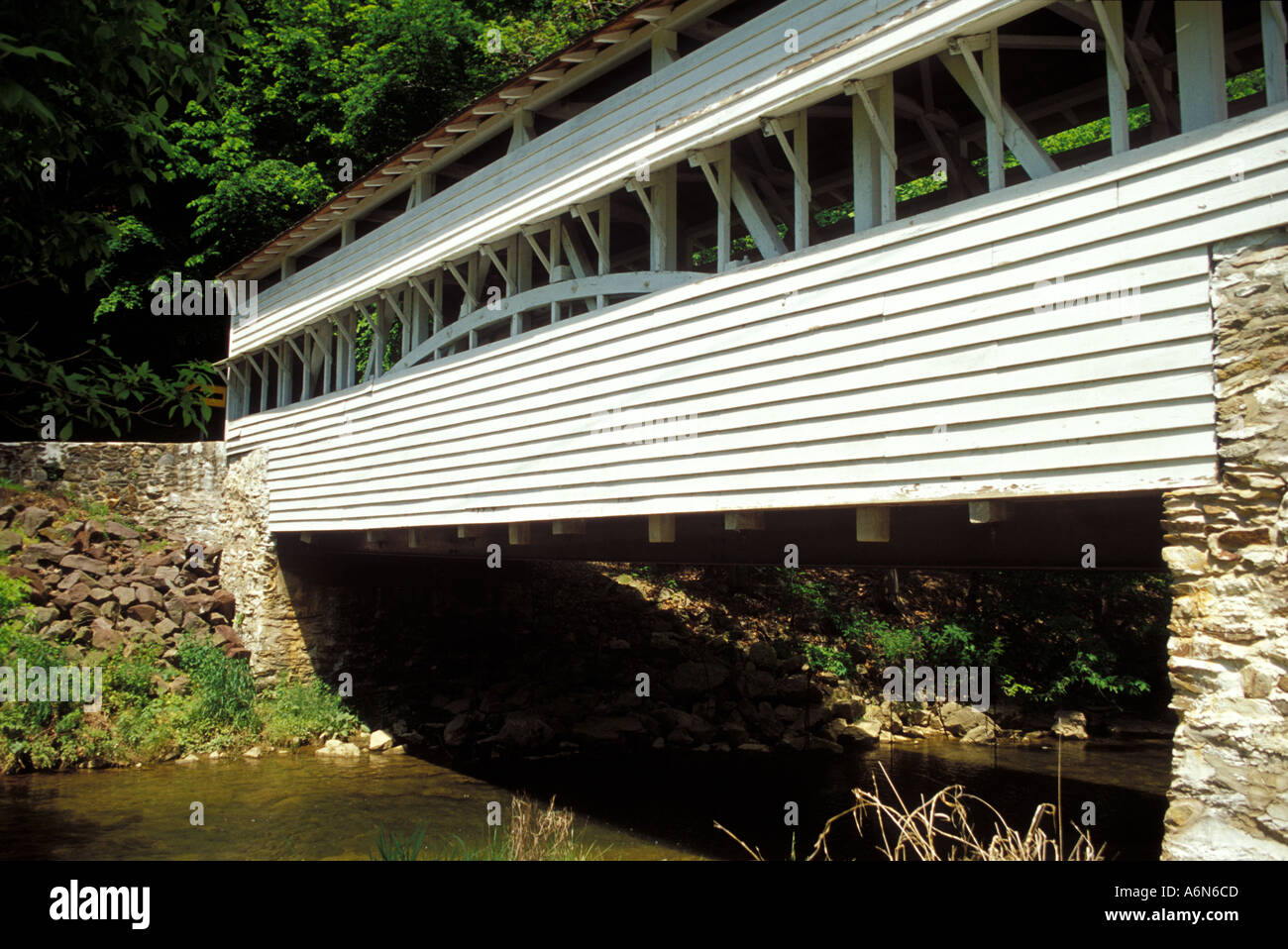 Knox Covered Bridge, Valley Forge National Historic Park, Pennsylvania ...