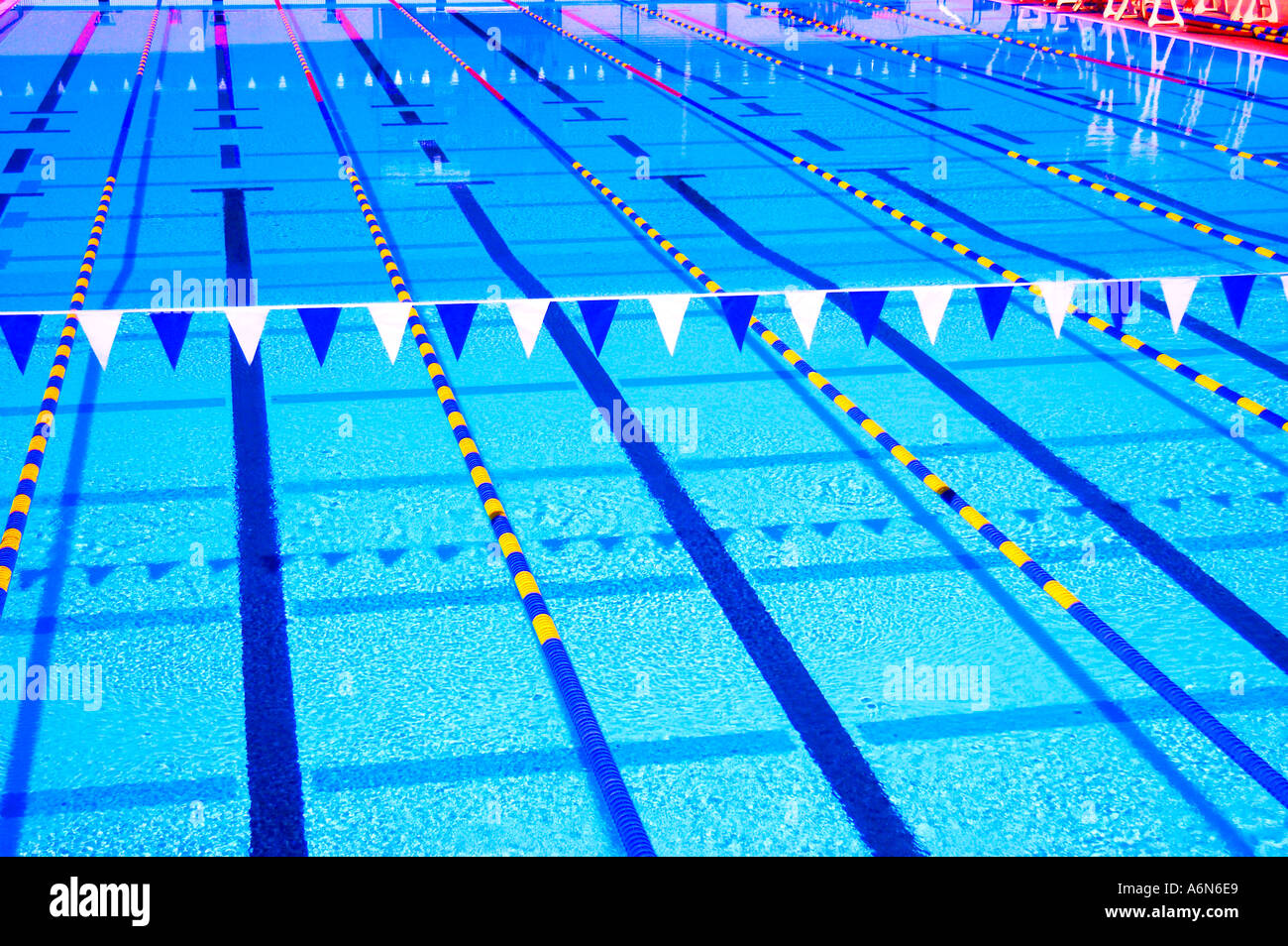 Olympic size pool Stock Photo - Alamy